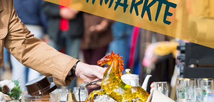 Flohmarkt auf der Bürgerweide und im Hansa Carré