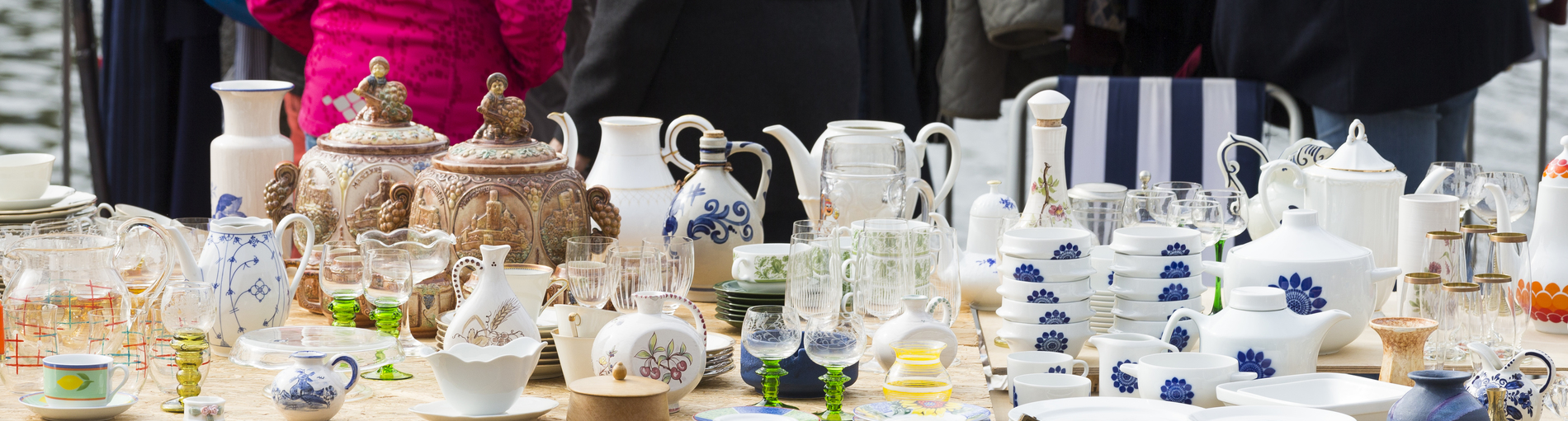 Flohmarkt auf der Bürgerweide und im Hansa Carré
