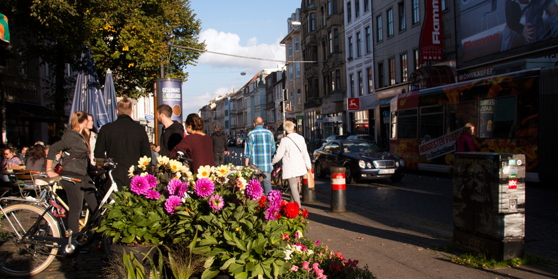 Das Viertel - Einkaufen & Kultur treffen aufeinander