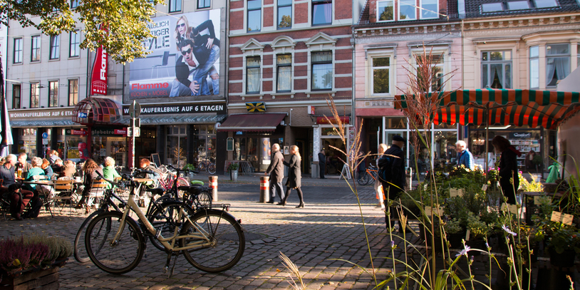 Das Viertel - Einkaufen & Kultur treffen aufeinander